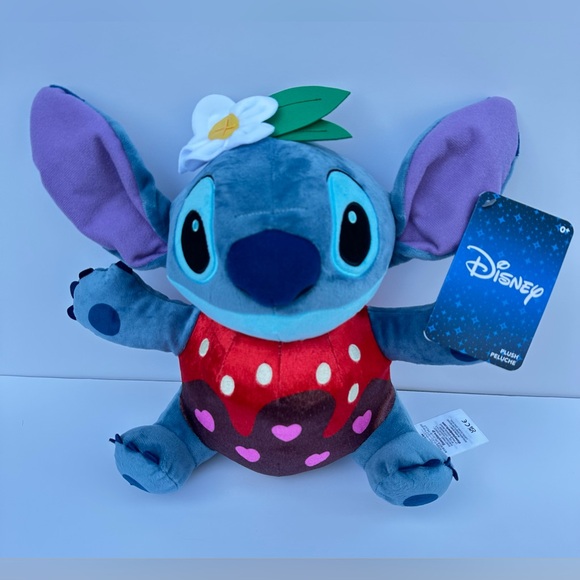 Disney | Toys | Disneys Stitch Chocolate Dipped Strawberry 2 Inch Plush ...